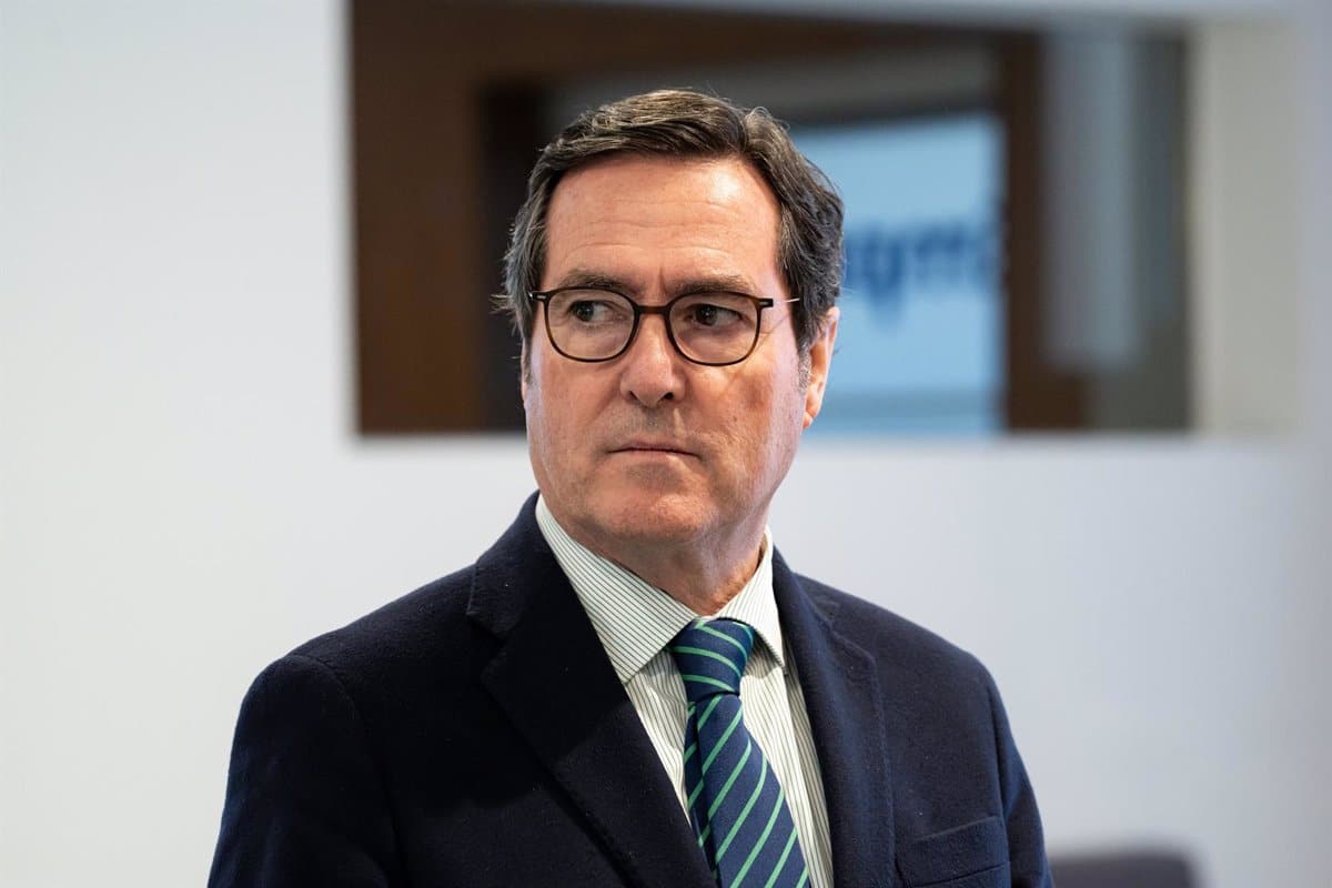 Antonio Garamendi, sobre la reducción de la jornada laboral: "yo no sé ...