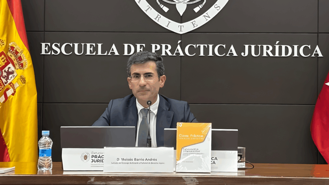 Moisés Barrio presenta su guía sobre el Reglamento de IA